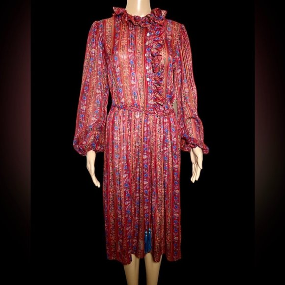 The Kollection | Dresses | 345 The Kollection Vintage 7s80s Sheer ...